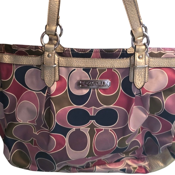 Coach | Bags | Coach Multicolor Patterned Womens Bag | Poshmark
